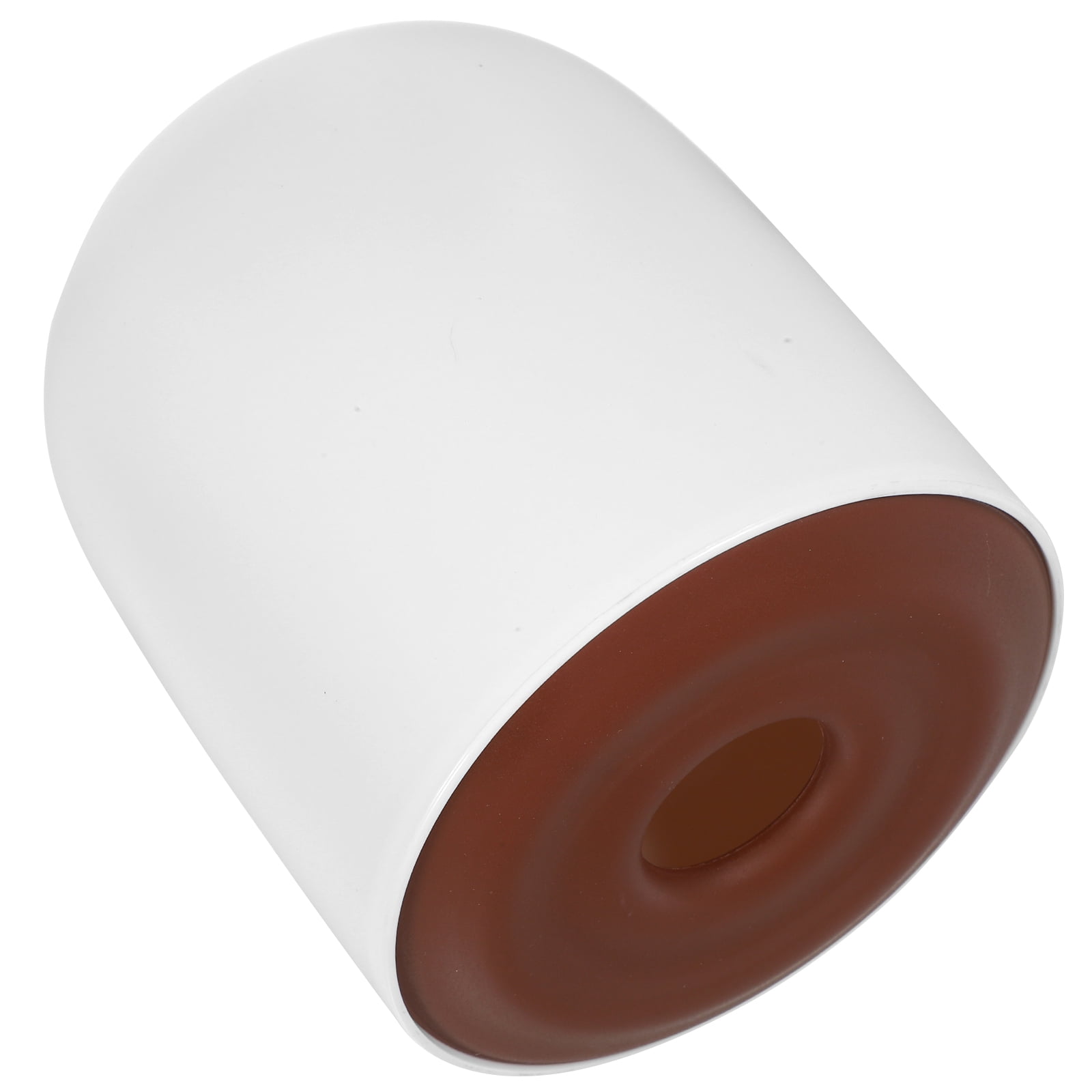 HOMEMAXS Cylinder Tissue Box Paper Roll Organizer Tabletop Facial ...