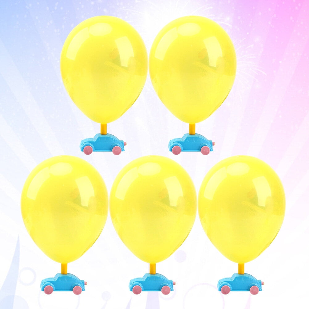 Balloon Power Car Toy Made of Plastic for Kids Playing and Educational ...
