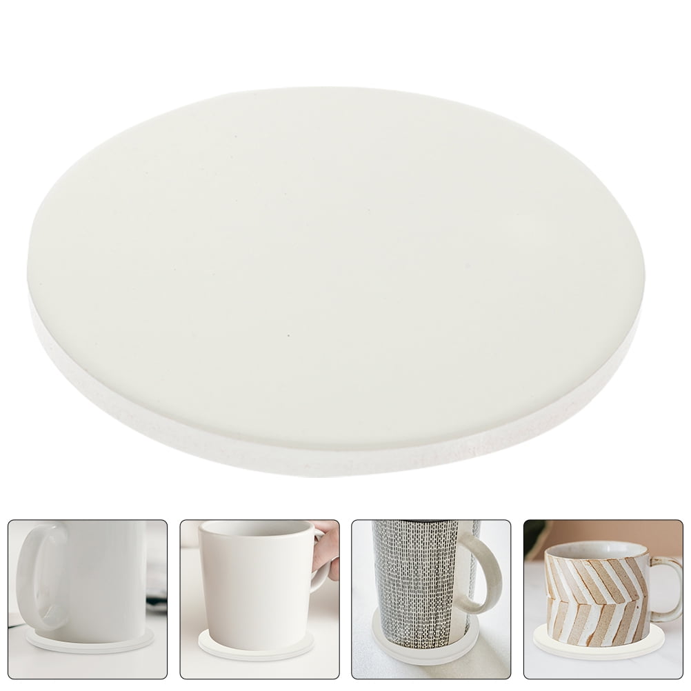 HOMEMAXS DIY Blank Cup Mats with Heat Transfer Technology for Home ...