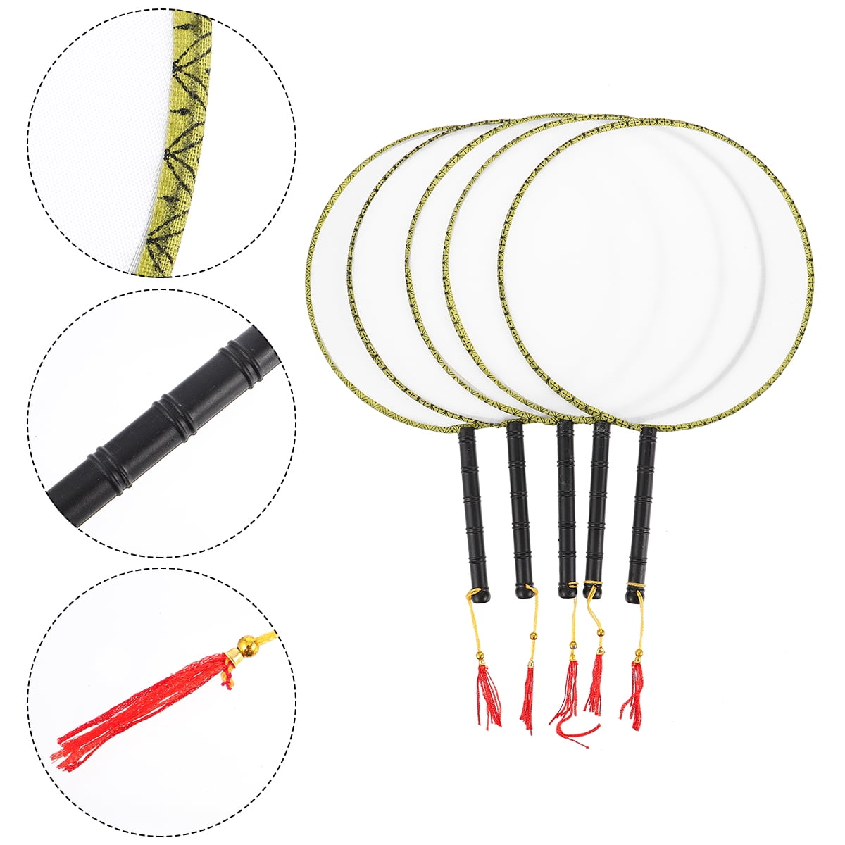 HOMEMAXS DIY Painting Hand Fan for Kids Graffiti Toy in Multi Colors ...