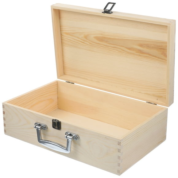 Small Wooden Storage Box