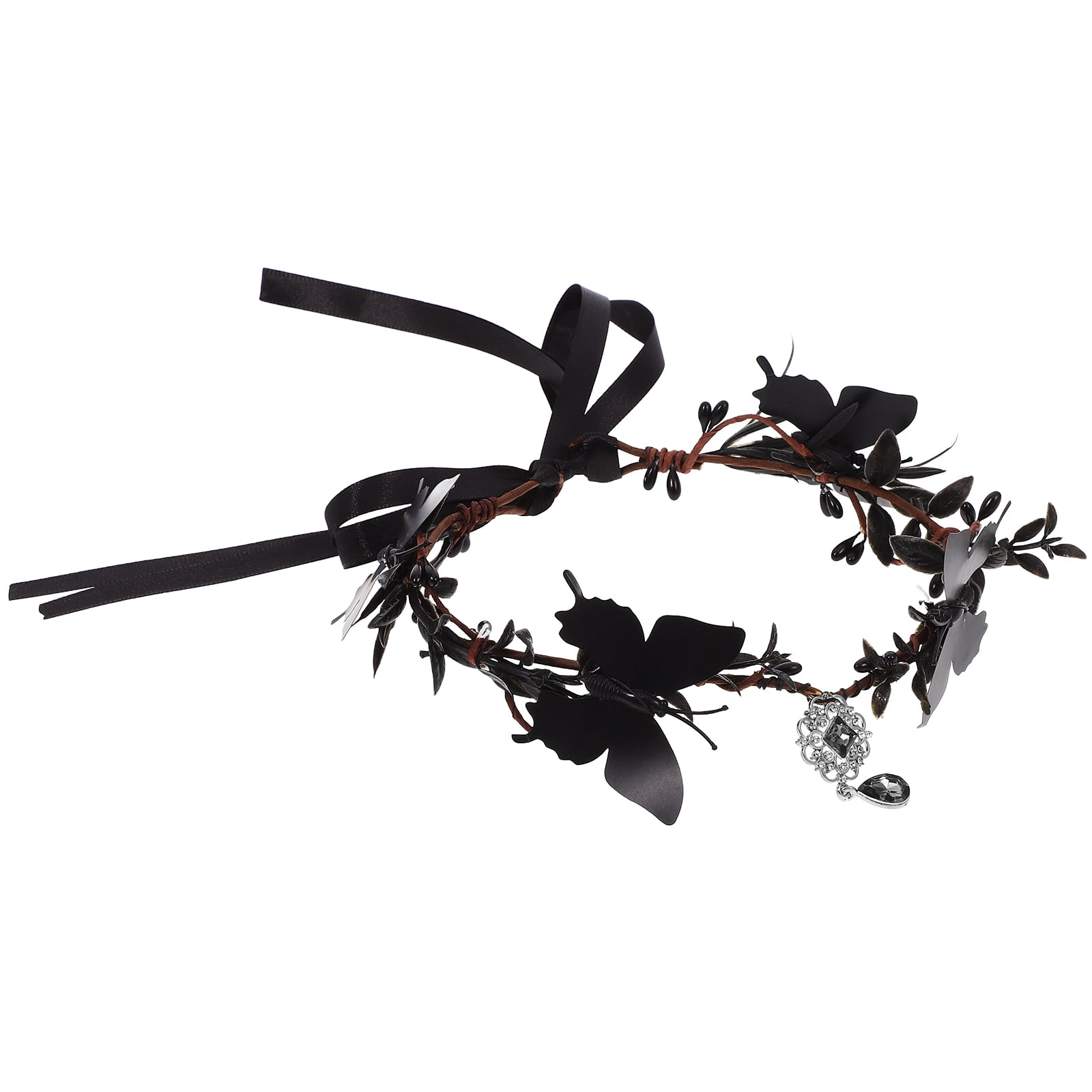 1Set Black Multi Color PVC Gothic Headband Halloween Hair Accessories ...