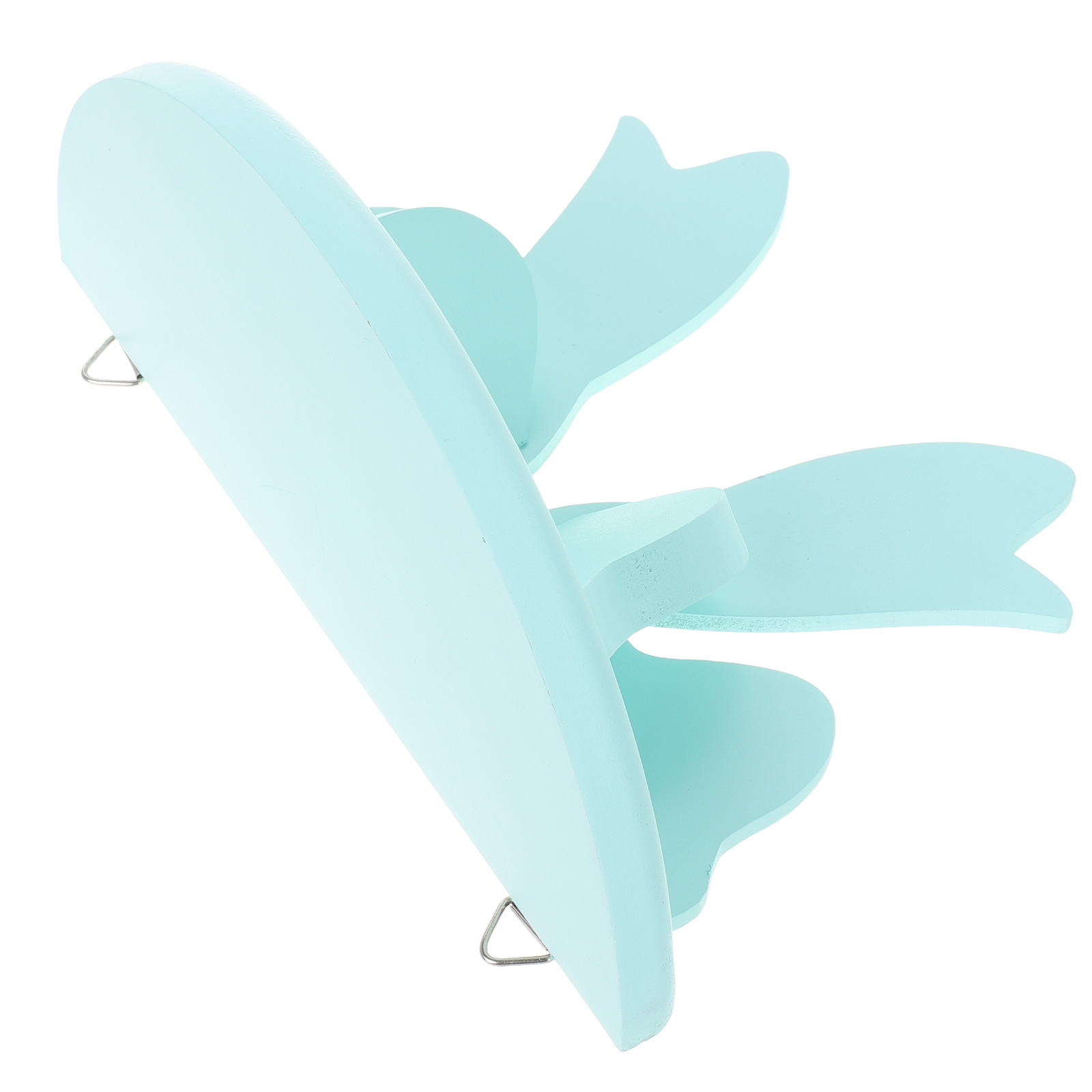 HOMEMAXS Dark Green Hanging Bookshelves for Wall Wooden Partition ...