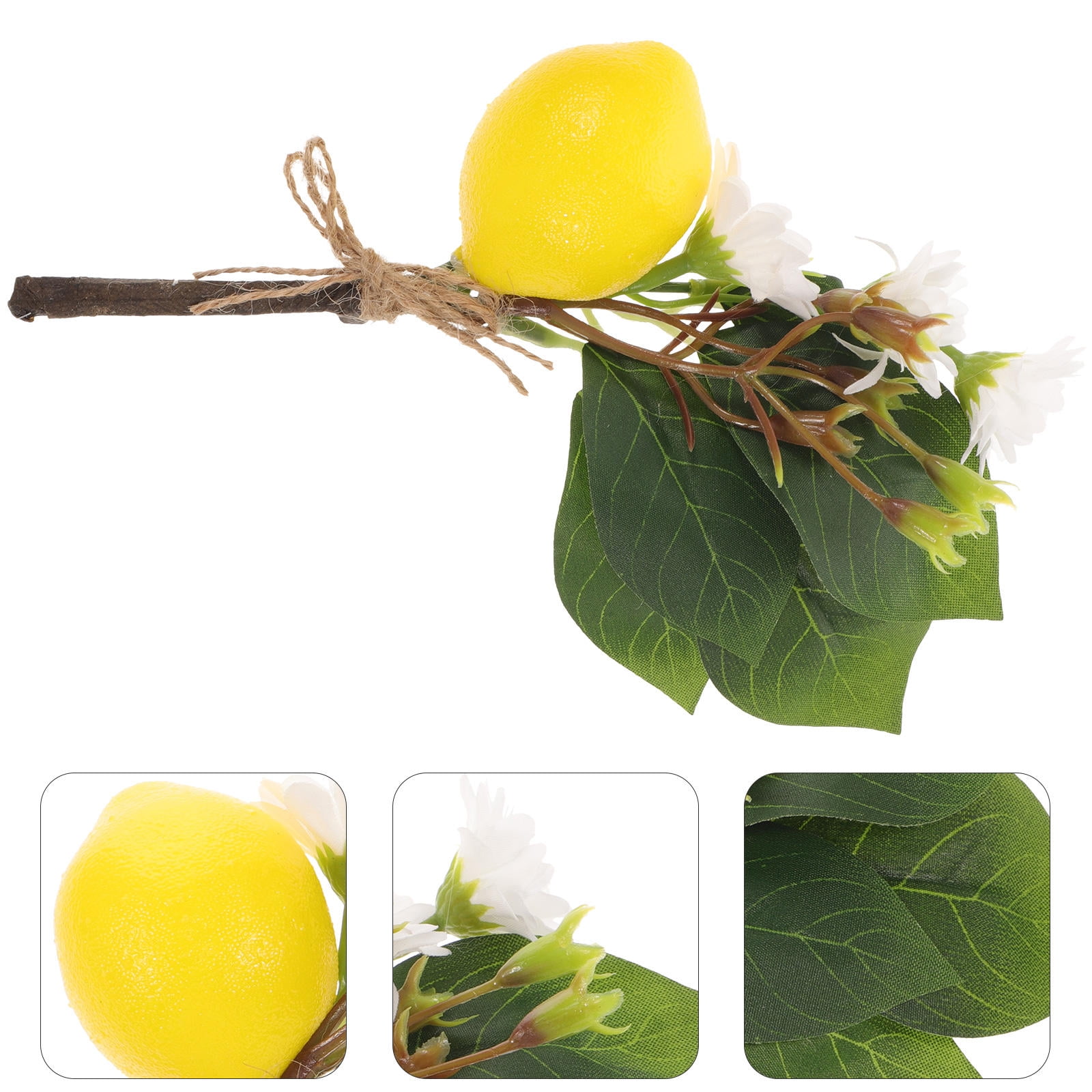 HOMEMAXS Decor Indoor Flower Arrangement Decoration Lemon Cutting ...