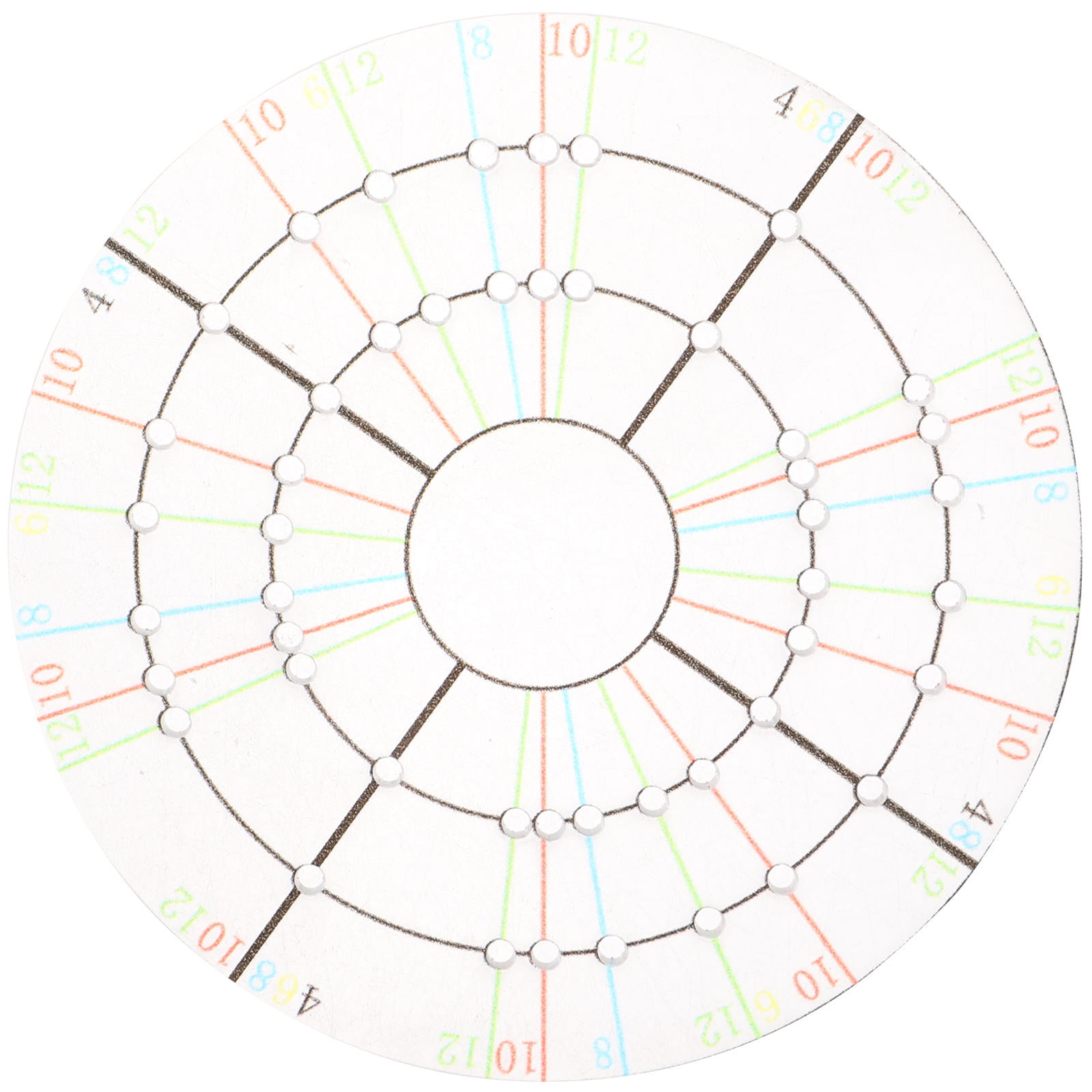 HOMEMAXS Decorating Disk Pottery Round Divider Tool Office - Walmart.com