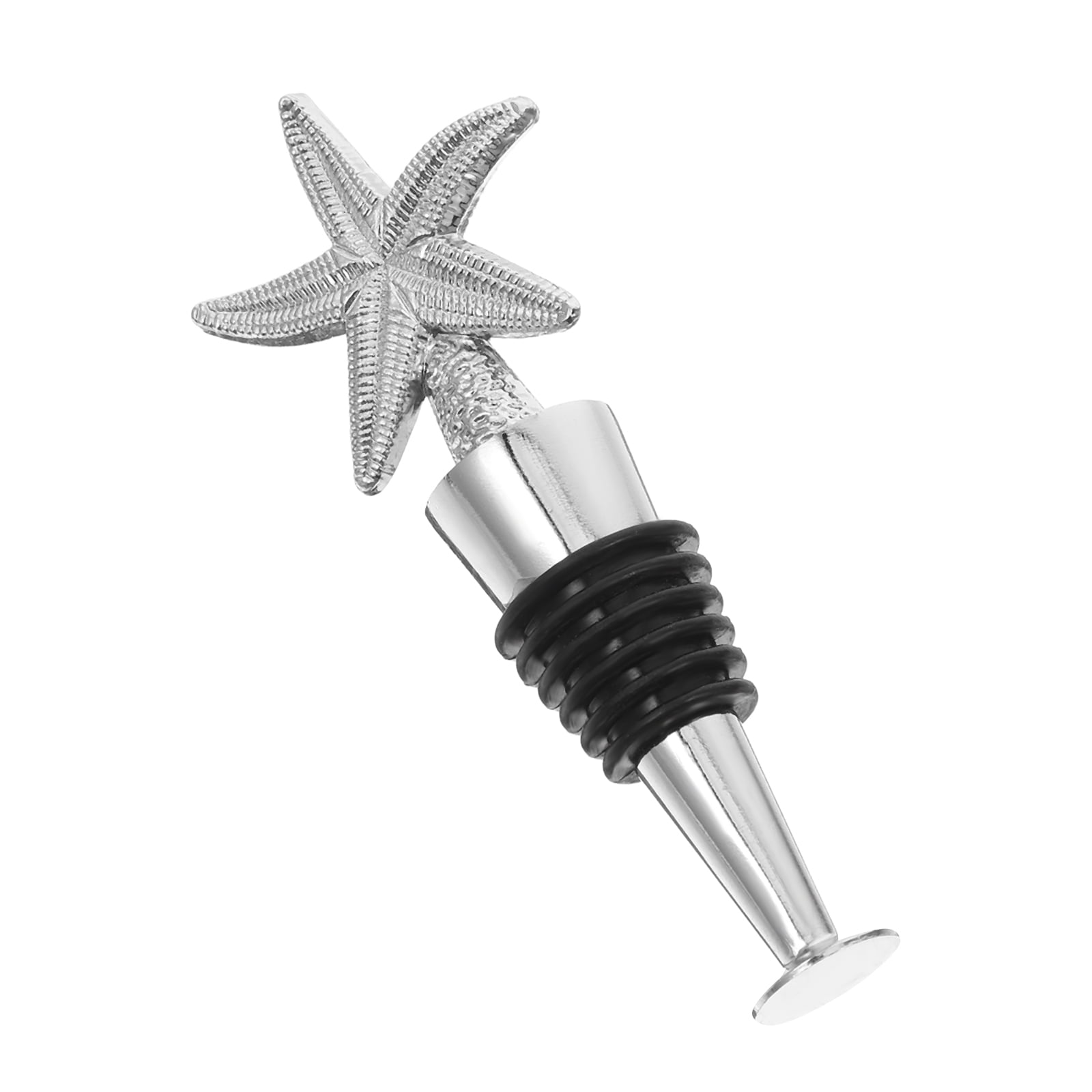 HOMEMAXS Decorative Star Shaped Wine Stopper Set Wine Bottle Caps Wine ...