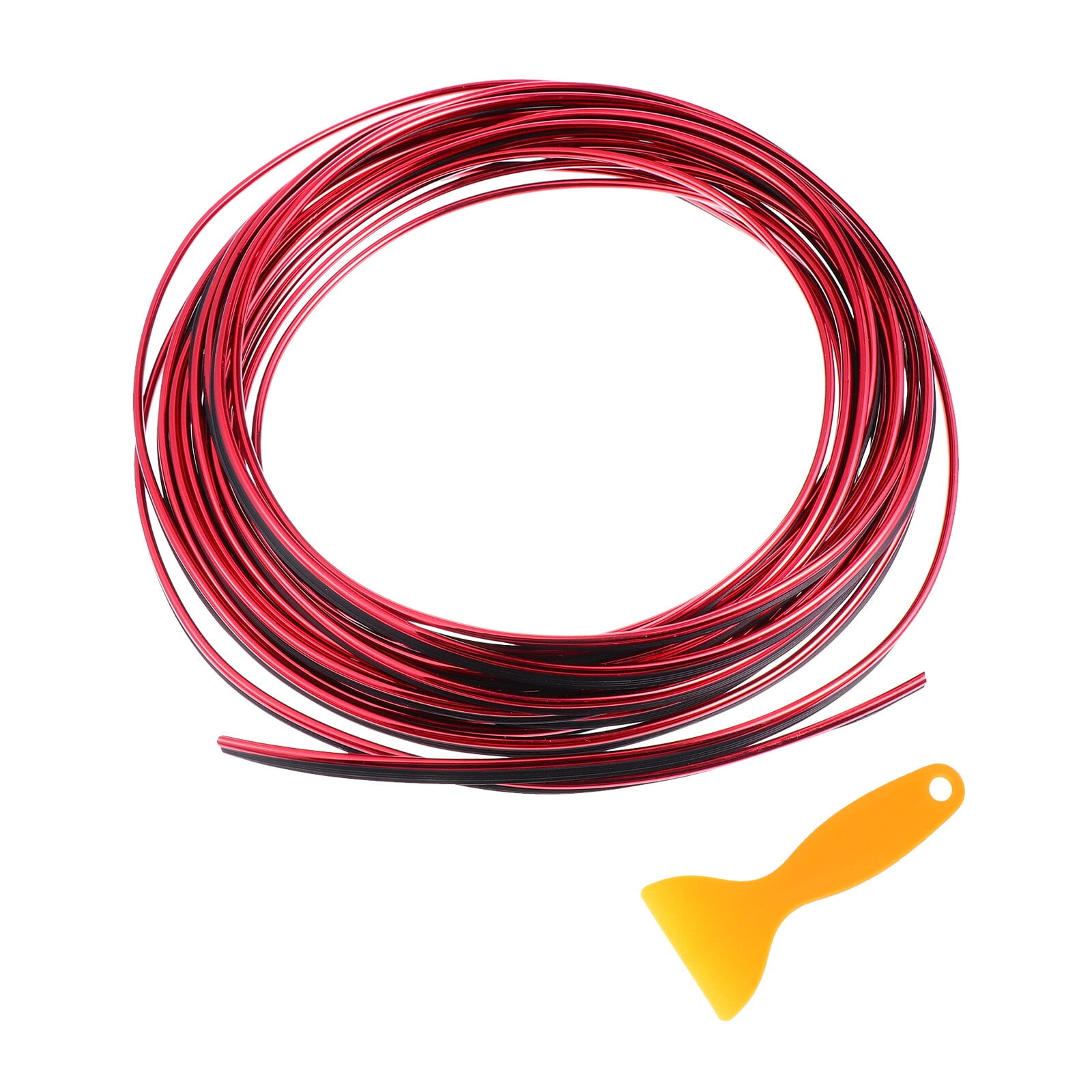 MOKKHNB Automotive Decorative Strips Moulding Line Decor Accessory Red ...