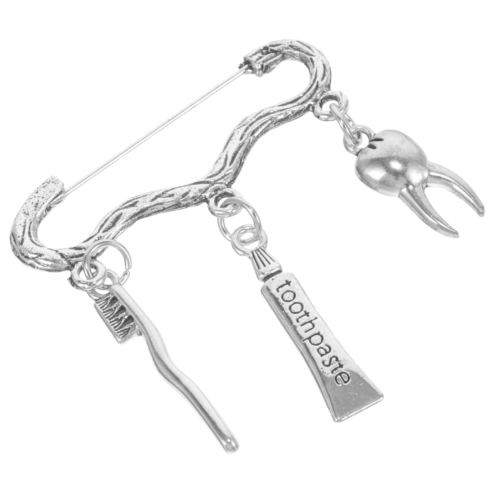 Dentist Brooch Pin for Decoration with Unique Design Made of Zinc Alloy ...