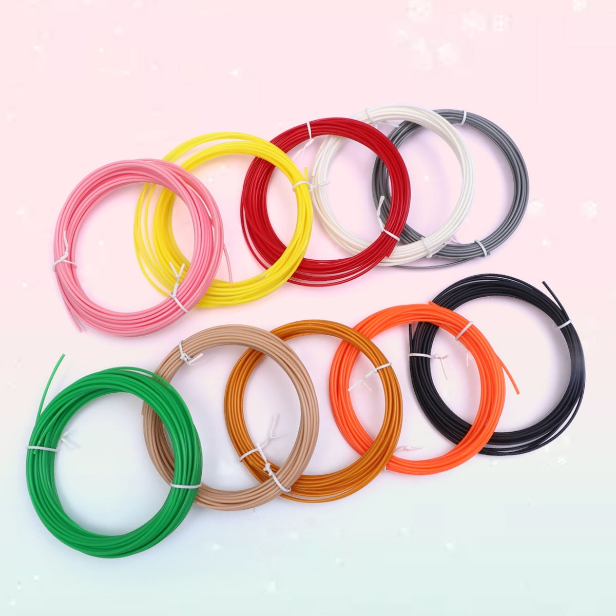 HOMEMAXS Detailed Applications Filament DIY Filament 10m Colorful ...