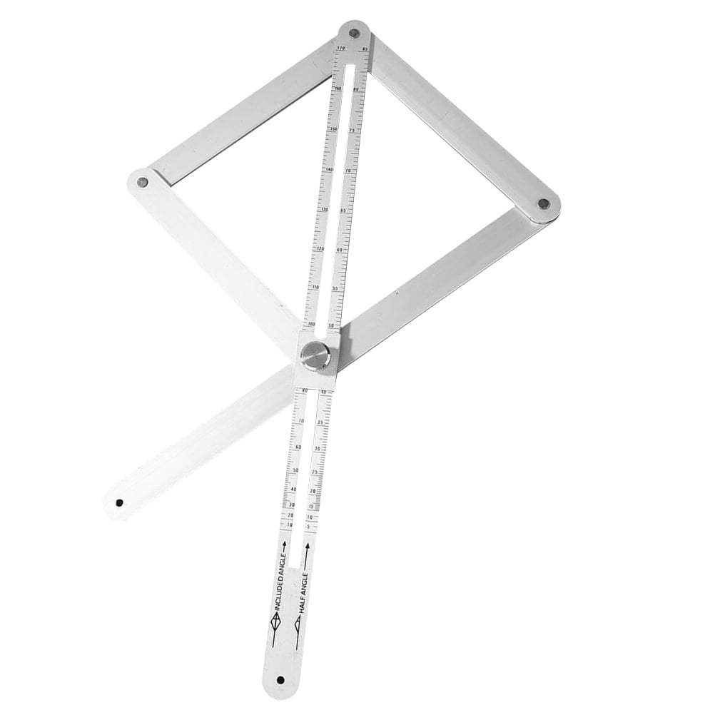 HOMEMAXS Diagonal Ruler Bevel Large Compass for Drawing Circles Tools ...