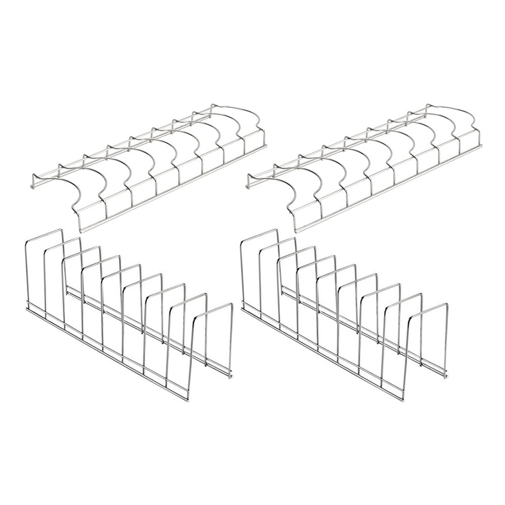 Dish Drainer Drying Rack with Stainless Steel for Kitchen Counter Plate ...