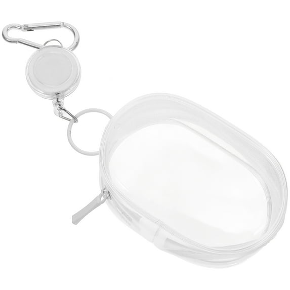 HOMEMAXS Display Bag USB Flash Disk Bag Keychain Clear Bag Small Items ...