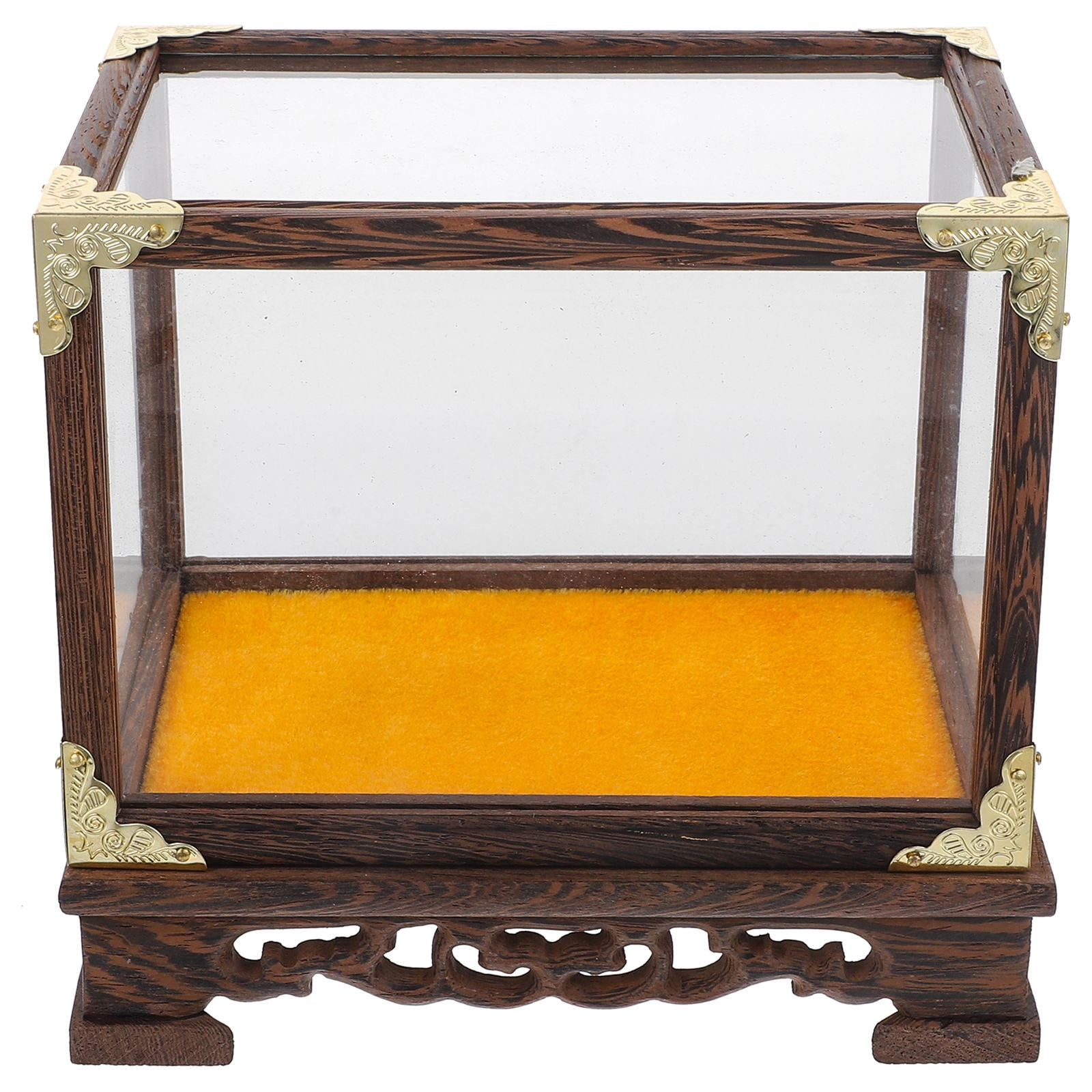 Display Cabinet Buddha Dust Cover Display Box Living Room Display Case ...