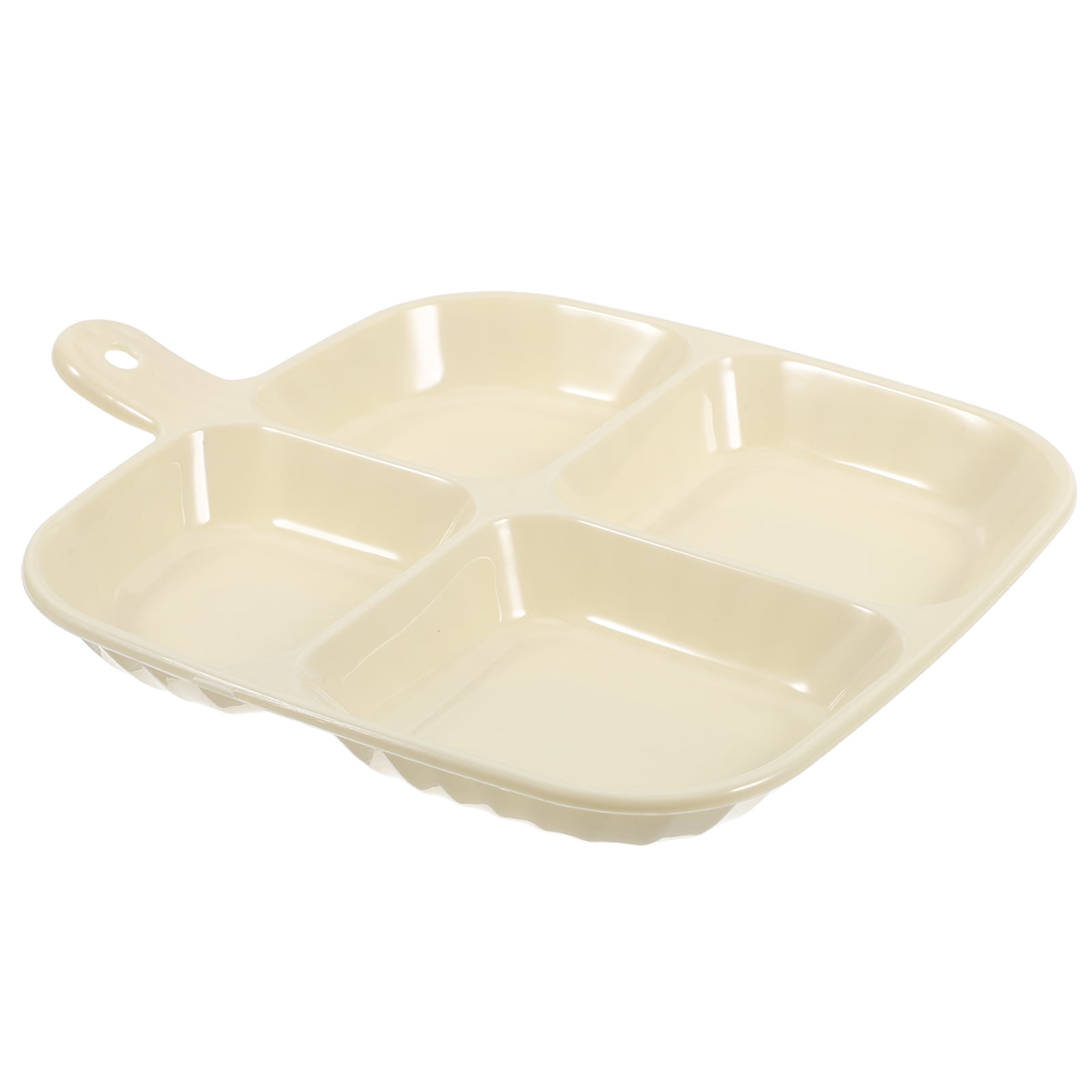 HOMEMAXS Divided Plate for Meal Prep with Unique Separation Design Made ...