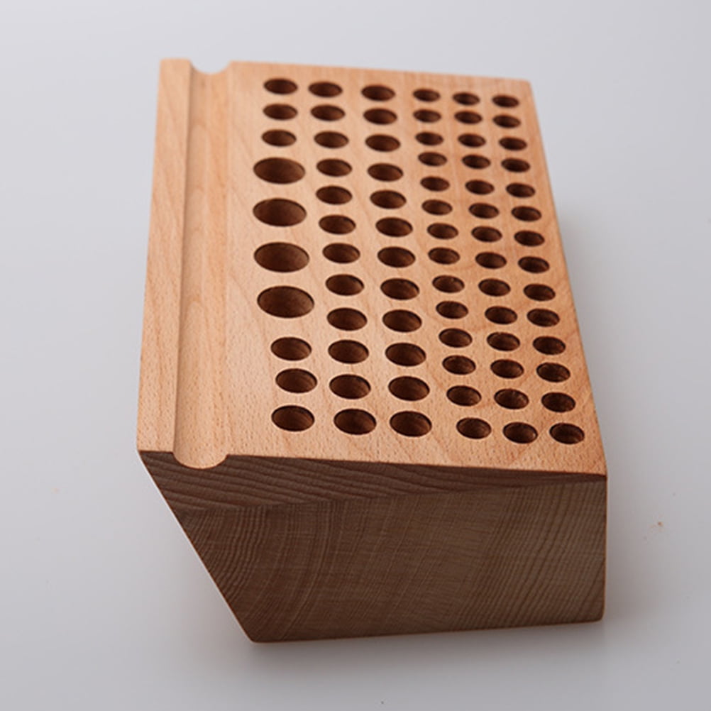 HOMEMAXS Diy Tool Rack Porous Red Beech Tool Bench (76 Holes) - Walmart.com