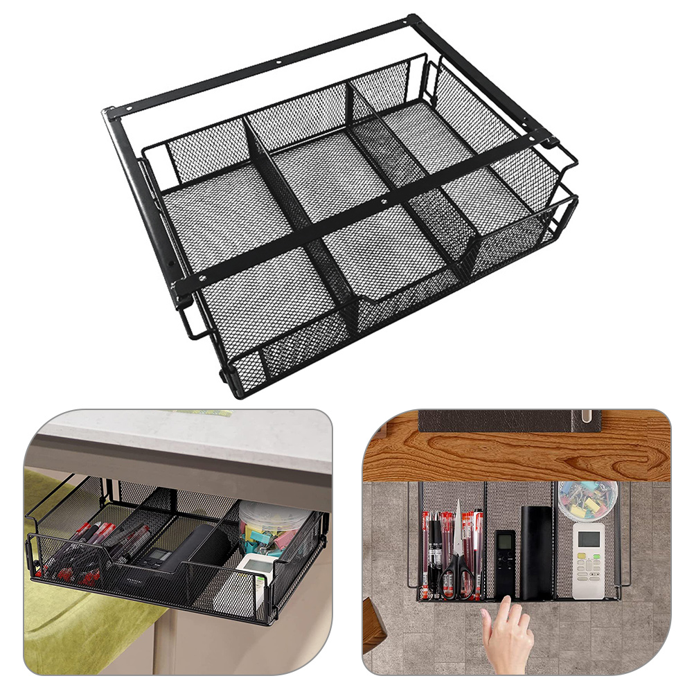 Black Iron File Organizer for Storage Use with Build and Fashionable ...