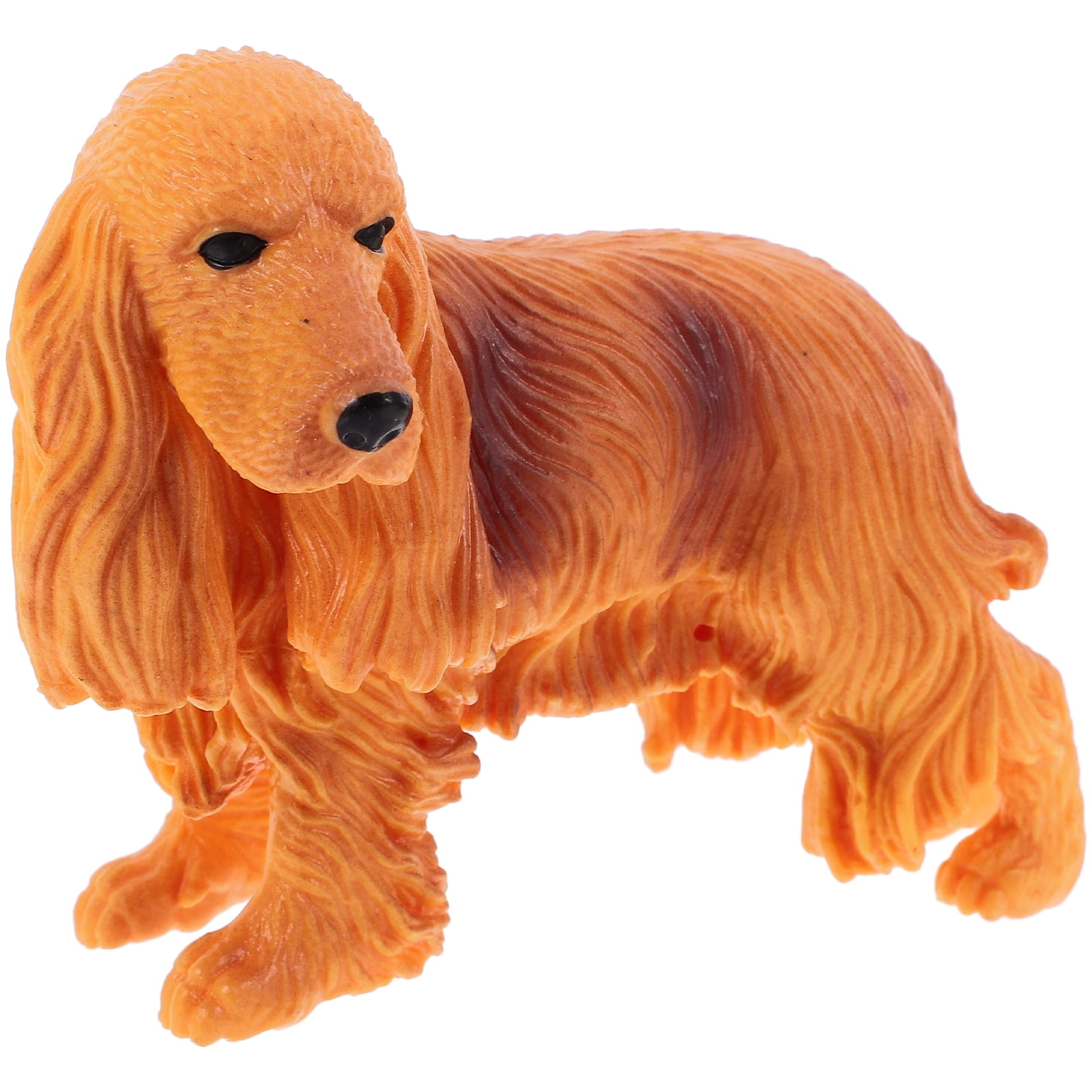 HOMEMAXS Dog Sculpture Puppy Toys Realistic Figurine Animal Learning ...
