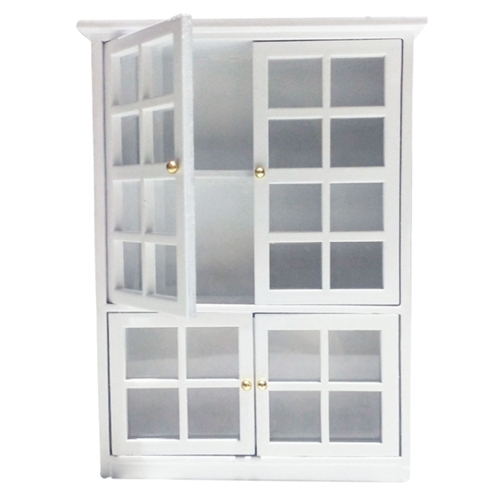 HOMEMAXS Doll House Miniature Cabinet Toy Adorable Mini Cabinet ...