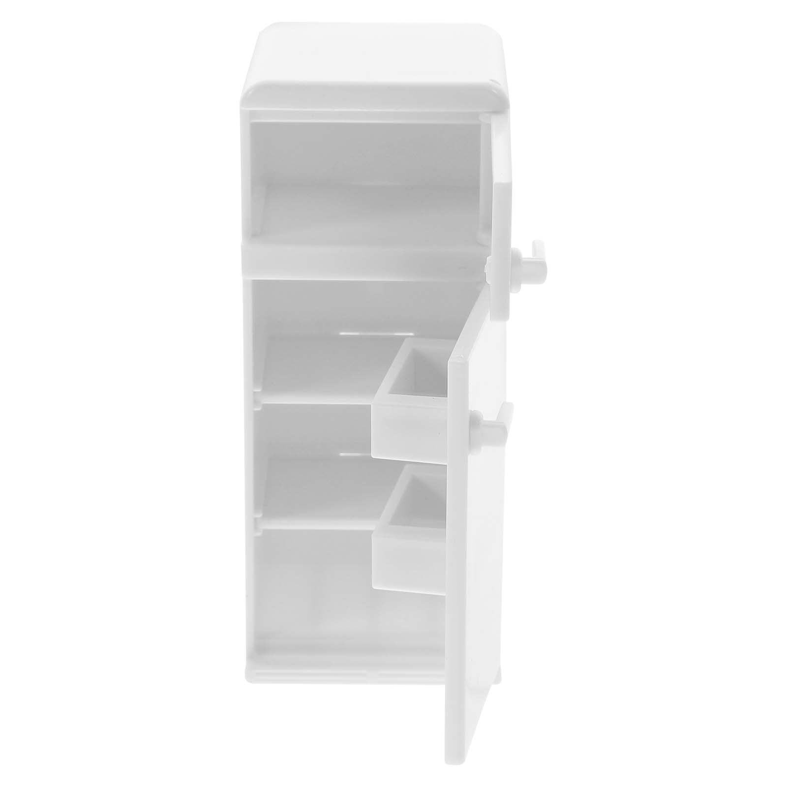 HOMEMAXS Dollhouse Mini Fridge Tiny House Fridge Miniature Fridge ...