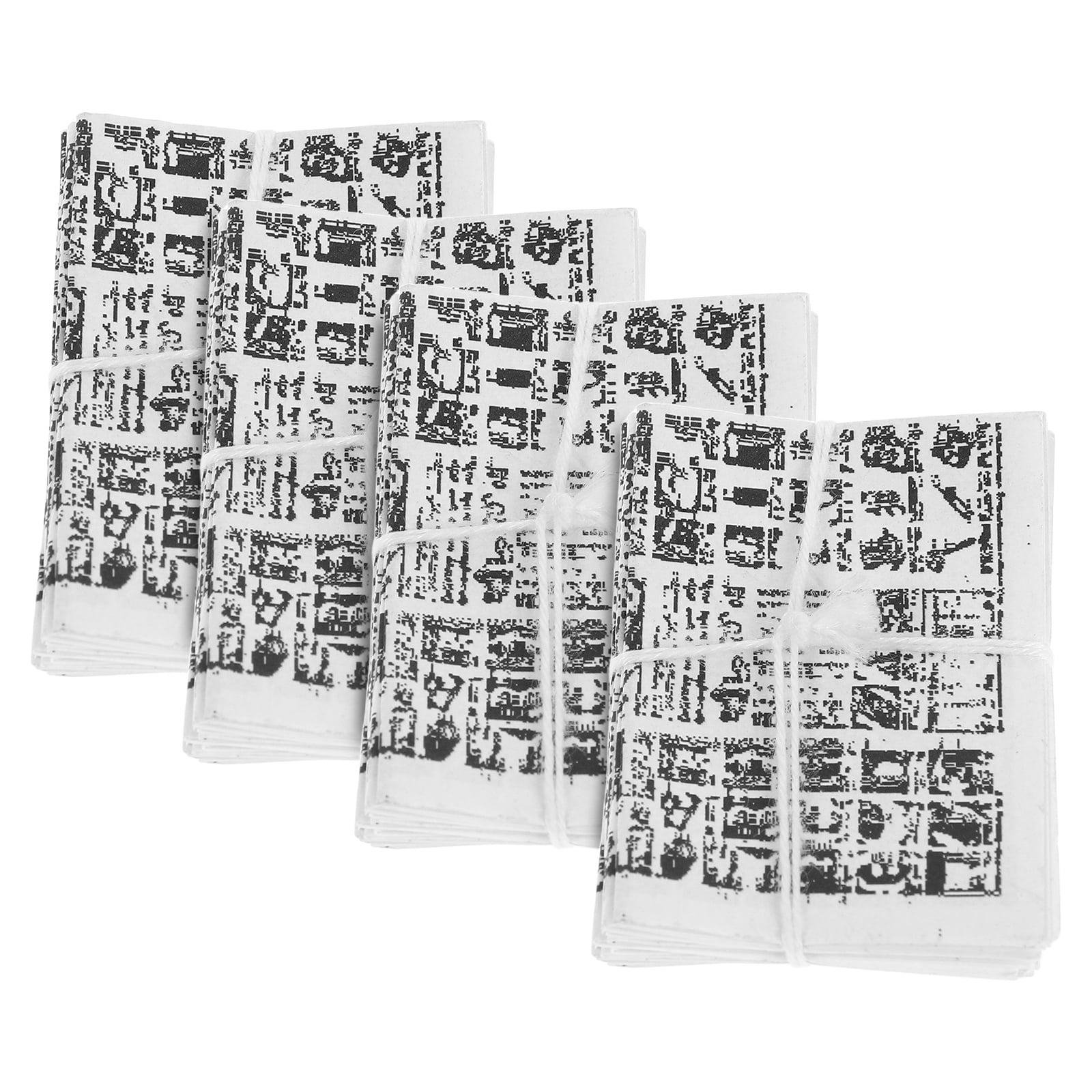 Dollhouse Miniature Newspapers Mini Books for Dollhouse Miniature Scene ...