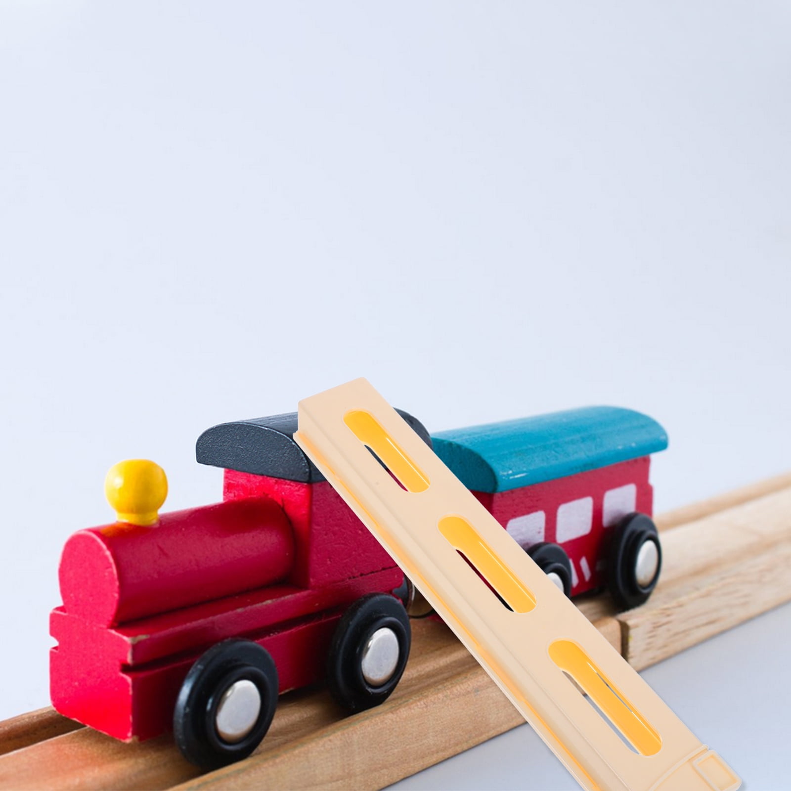 HOMEMAXS Domino Train Toy With Bridge And Stacking Holder Domino ...