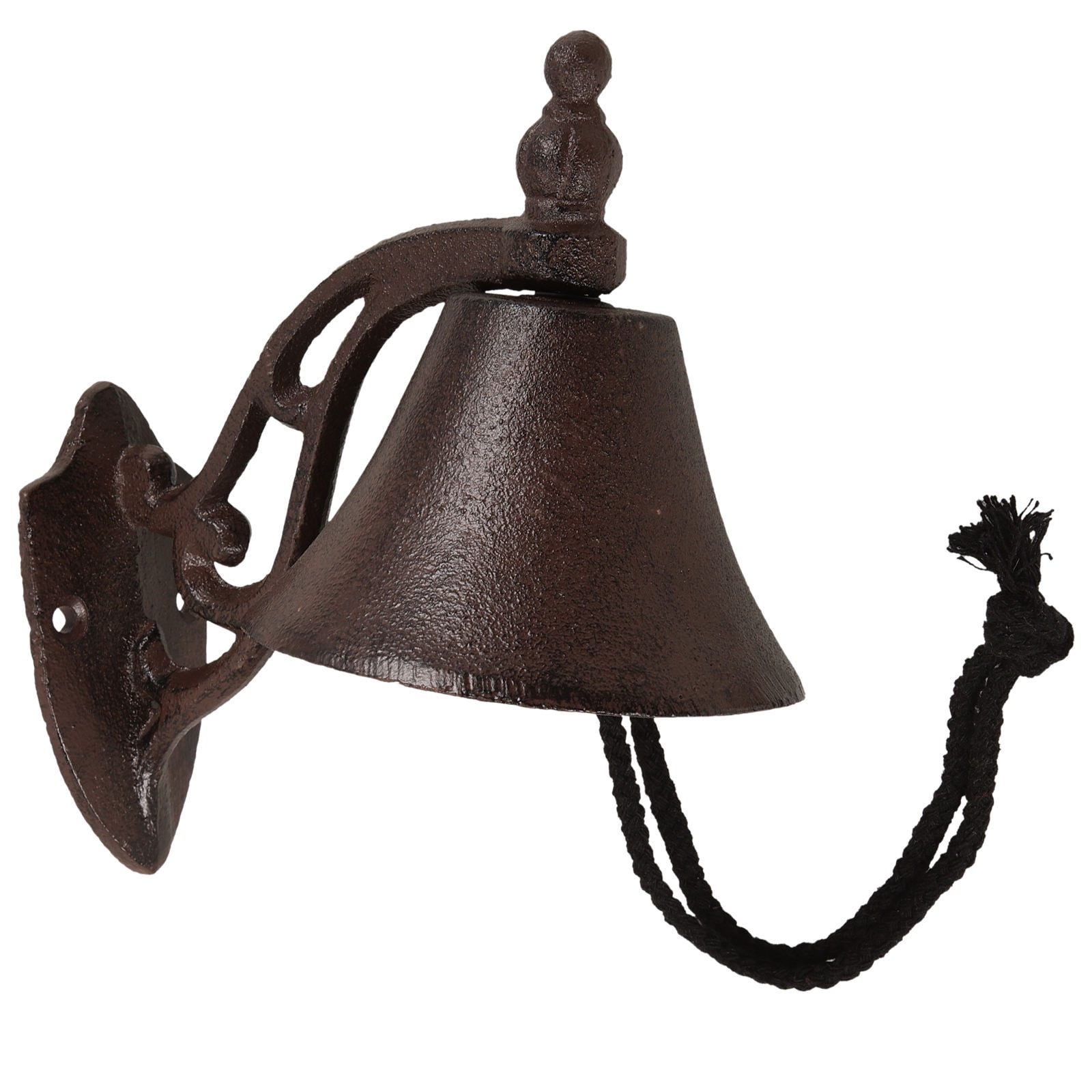 HOMEMAXS Door Bell Pendant Iron Rustic Farmhouse Wall Mounted Door Bell ...