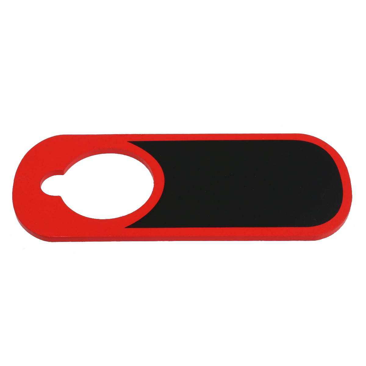 HOMEMAXS Double Message Listing Door Warning Sign Red Hanger - Walmart.com