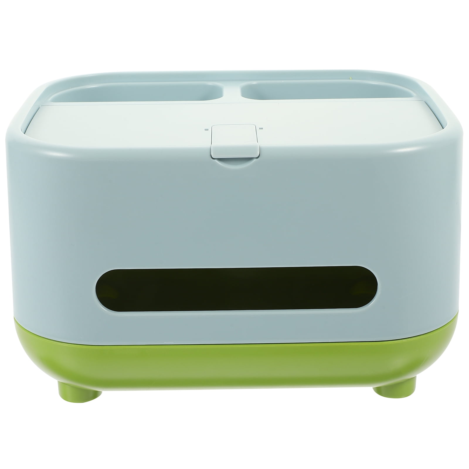 Double Multifunctional Tissue Box Versatile Stationery Holder - Walmart.com