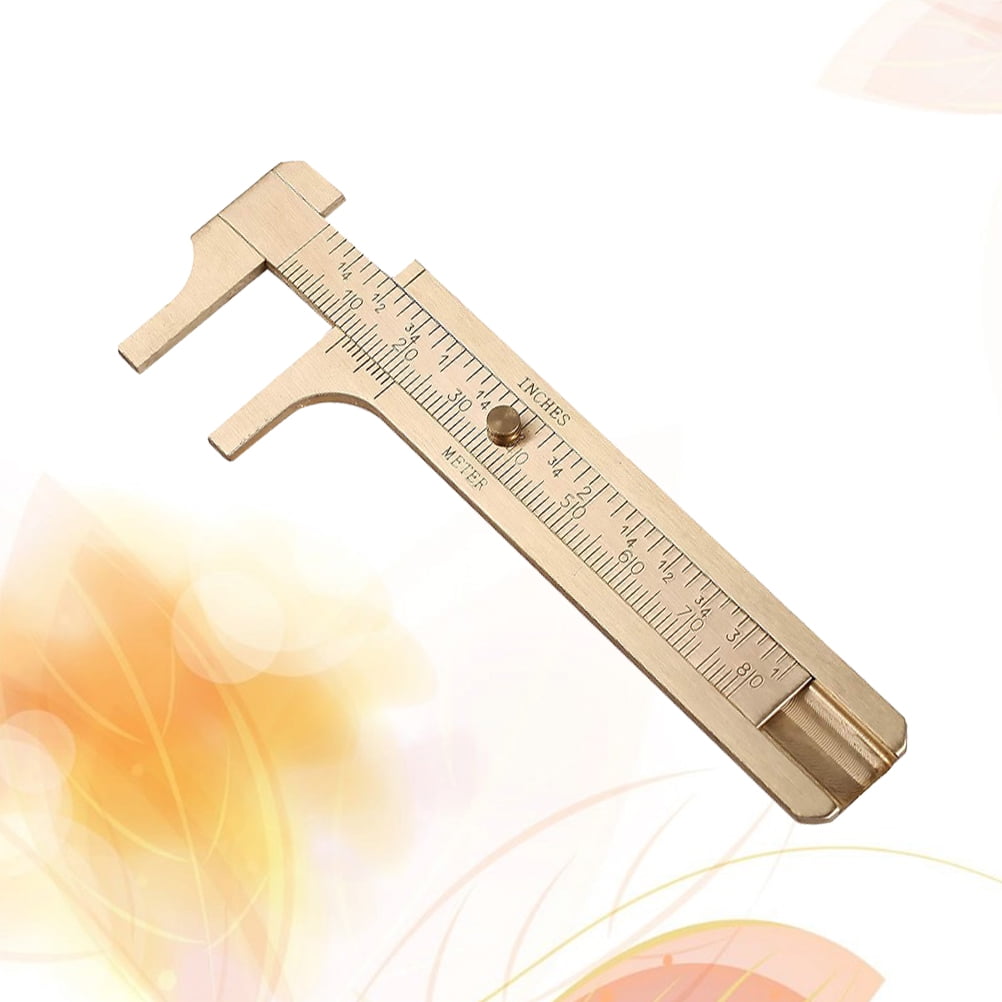 HOMEMAXS Double Scale Caliper Copper High Precision - Walmart.com
