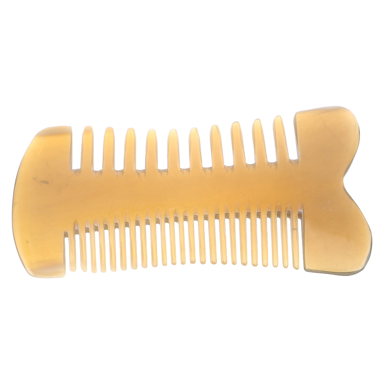HOMEMAXS Double Sided Comb Hair Lice-removing Lip Applicator Man Olive ...