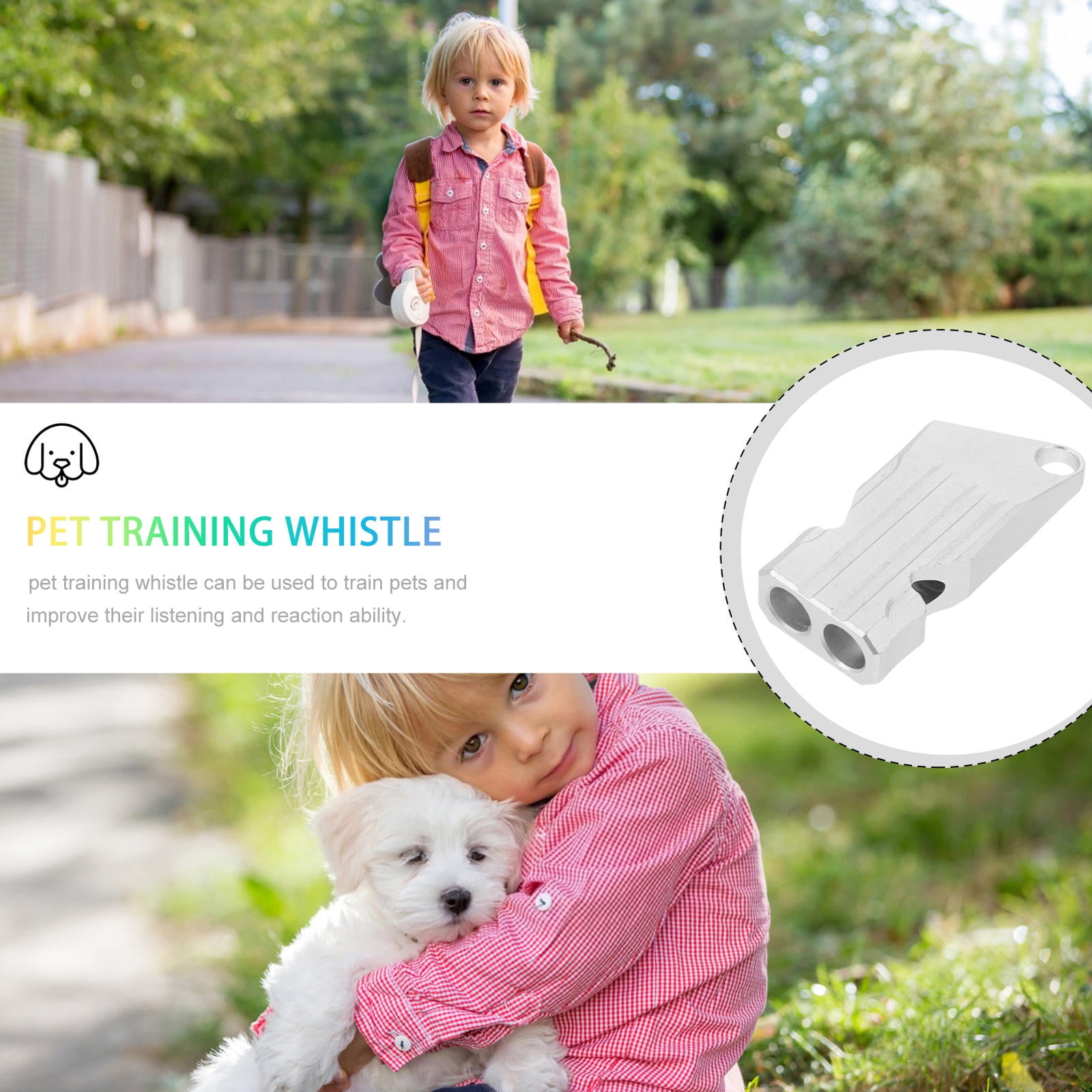 HOMEMAXS Double Tube Whistle Aluminum Safety Whistles Survival Whistles ...