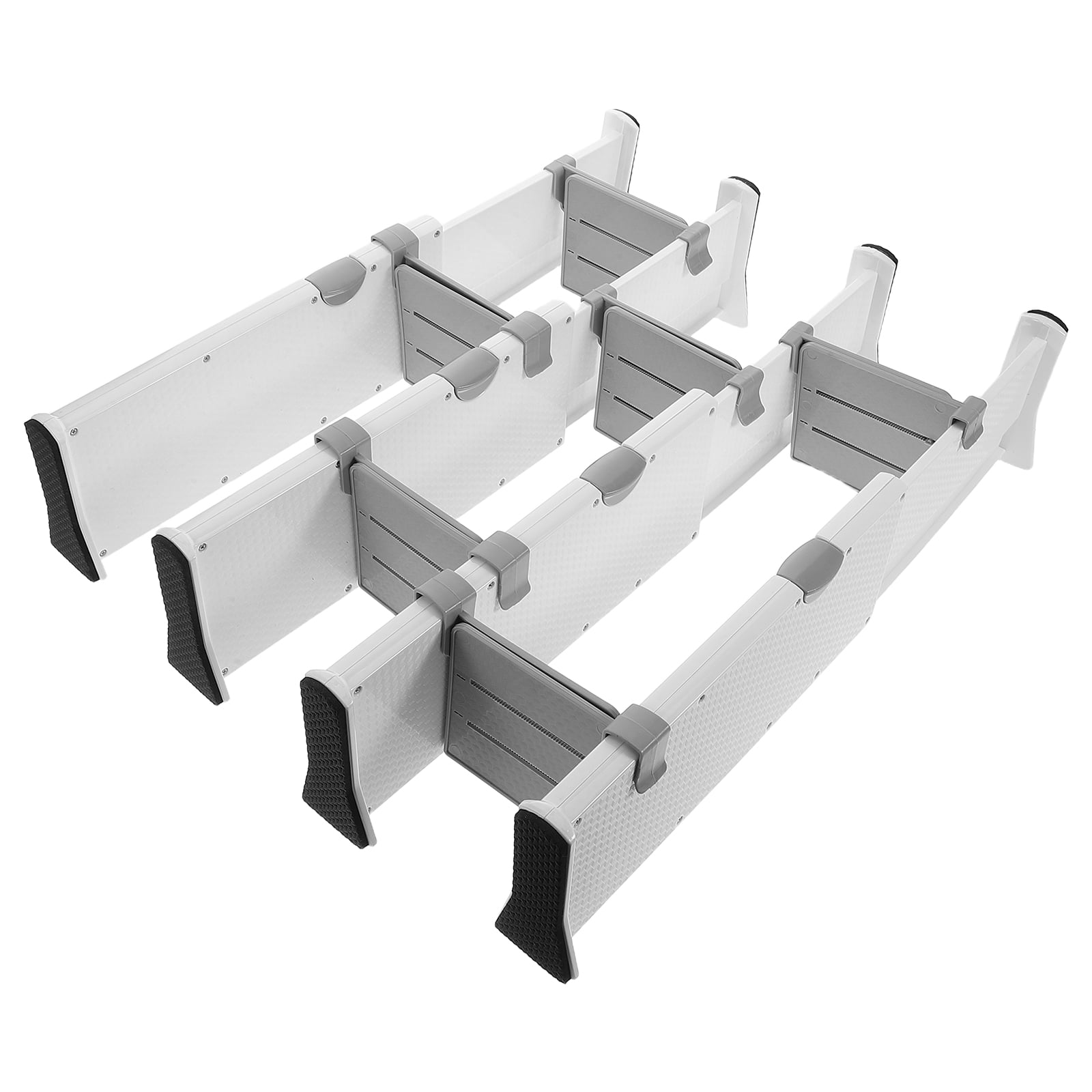HOMEMAXS Drawer Divider Adjustable Diy Storage Organizer Separator For ...