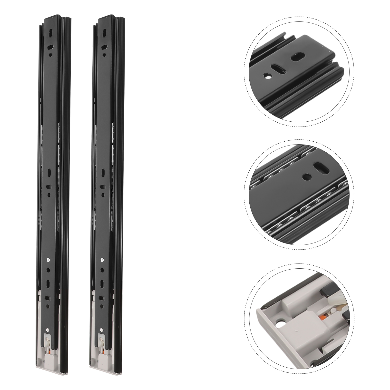 HOMEMAXS Drawer Slide Hardware Kitchen Runners Sliders Tracks Slides ...