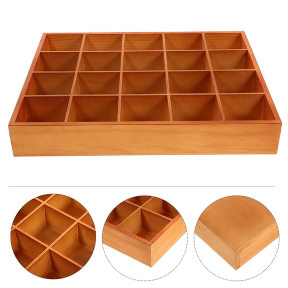 HOMEMAXS Dresser Organizer Three Compartment Organiser Storage Box ...