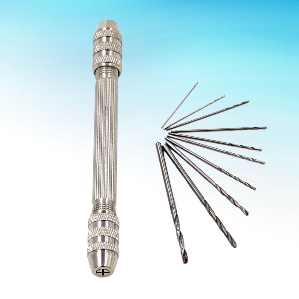 HOMEMAXS Driller Tools Double Heads Hand Drills Set Mini Woodworking ...