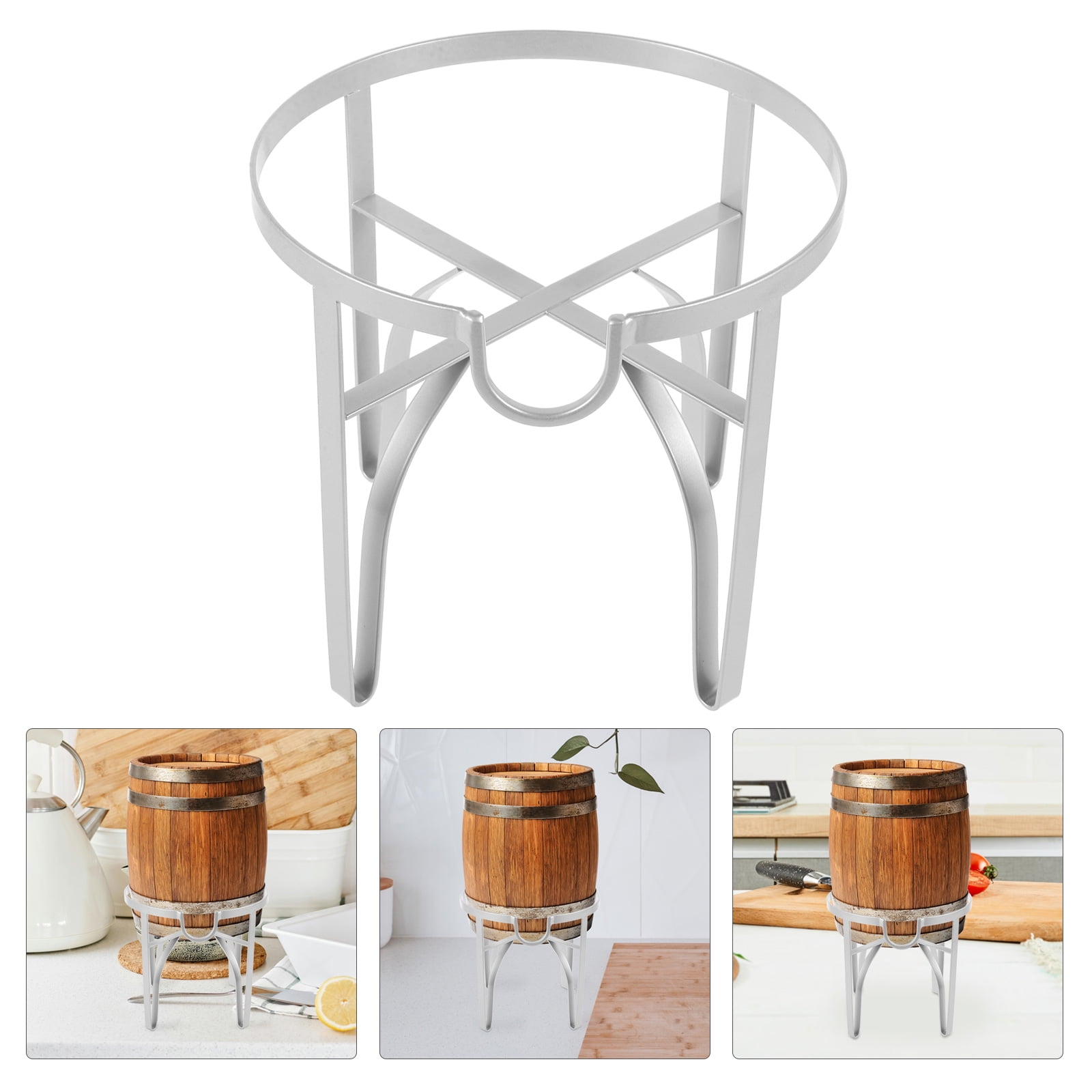 HOMEMAXS Drinks Dispenser Stand Wine Bucket Stand Beer Dispenser Holder ...