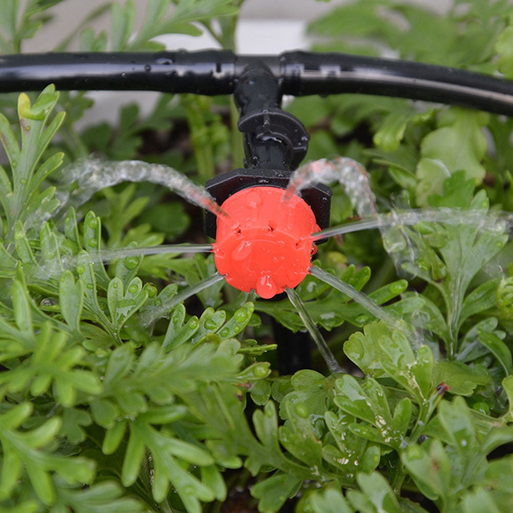 HOMEMAXS Drip Emitters For Drip Irrigation Tubing,100pcs 360 Degree ...