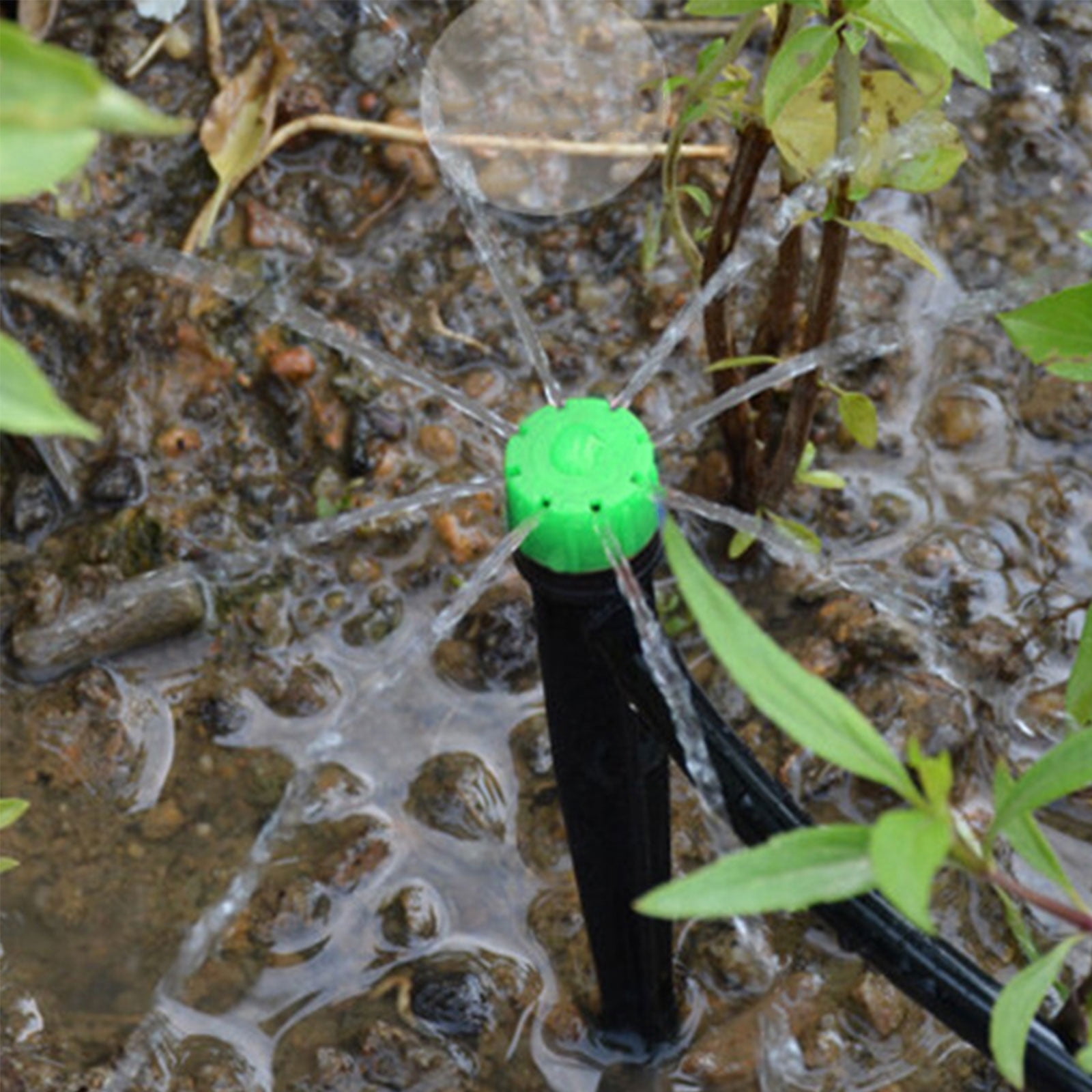 HOMEMAXS Drip Irrigation Emitters with 8 Adjustable Holes for Gardening ...