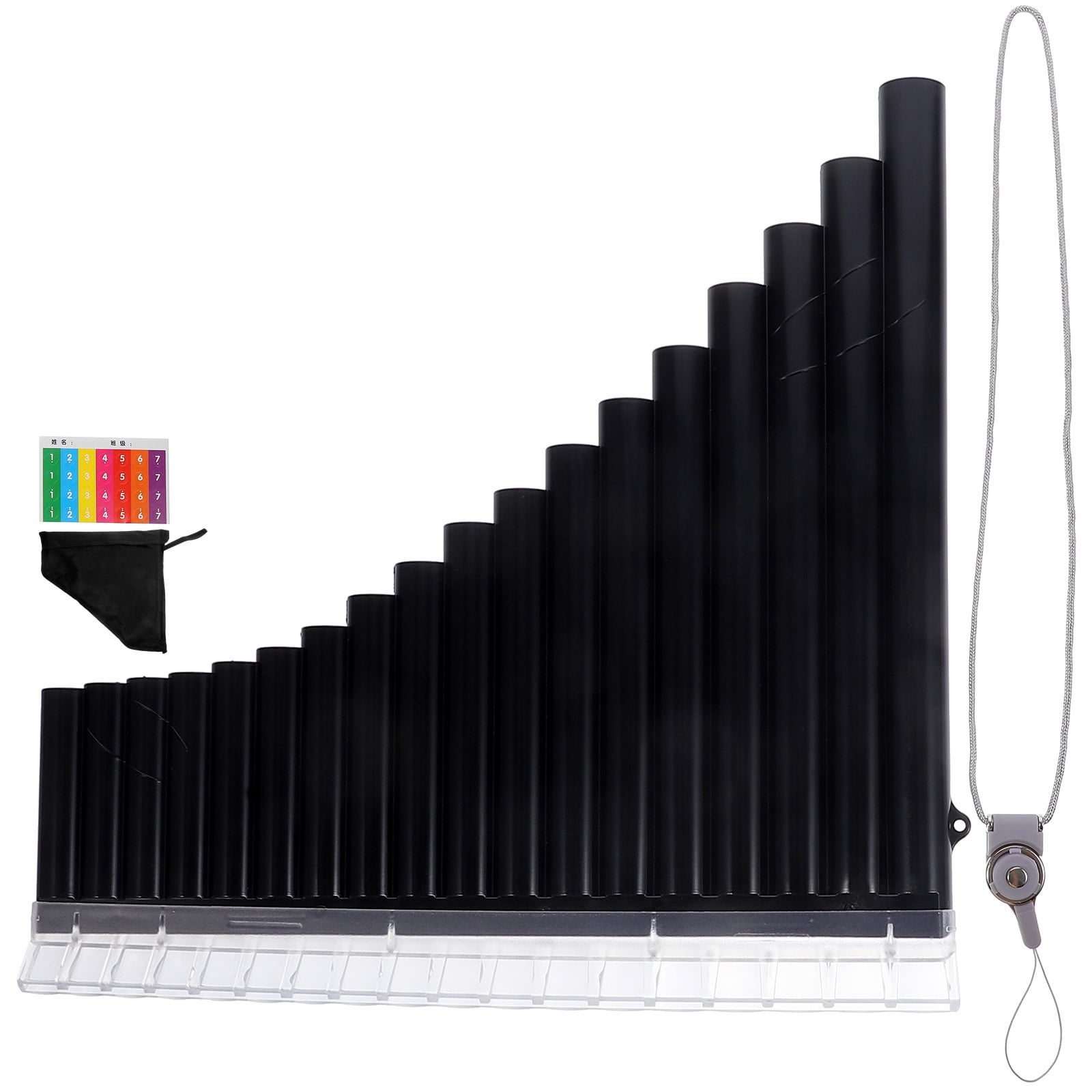 HOMEMAXS Drum Pan Flutes - Musical Instrument Portable Professional ...