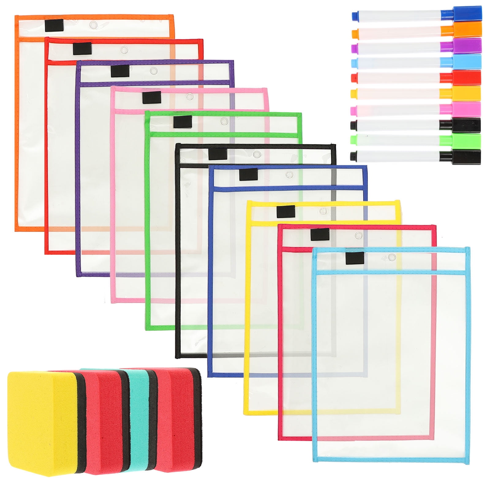 Dry Erase File Bag School Supplies for College Students Office Colorful ...