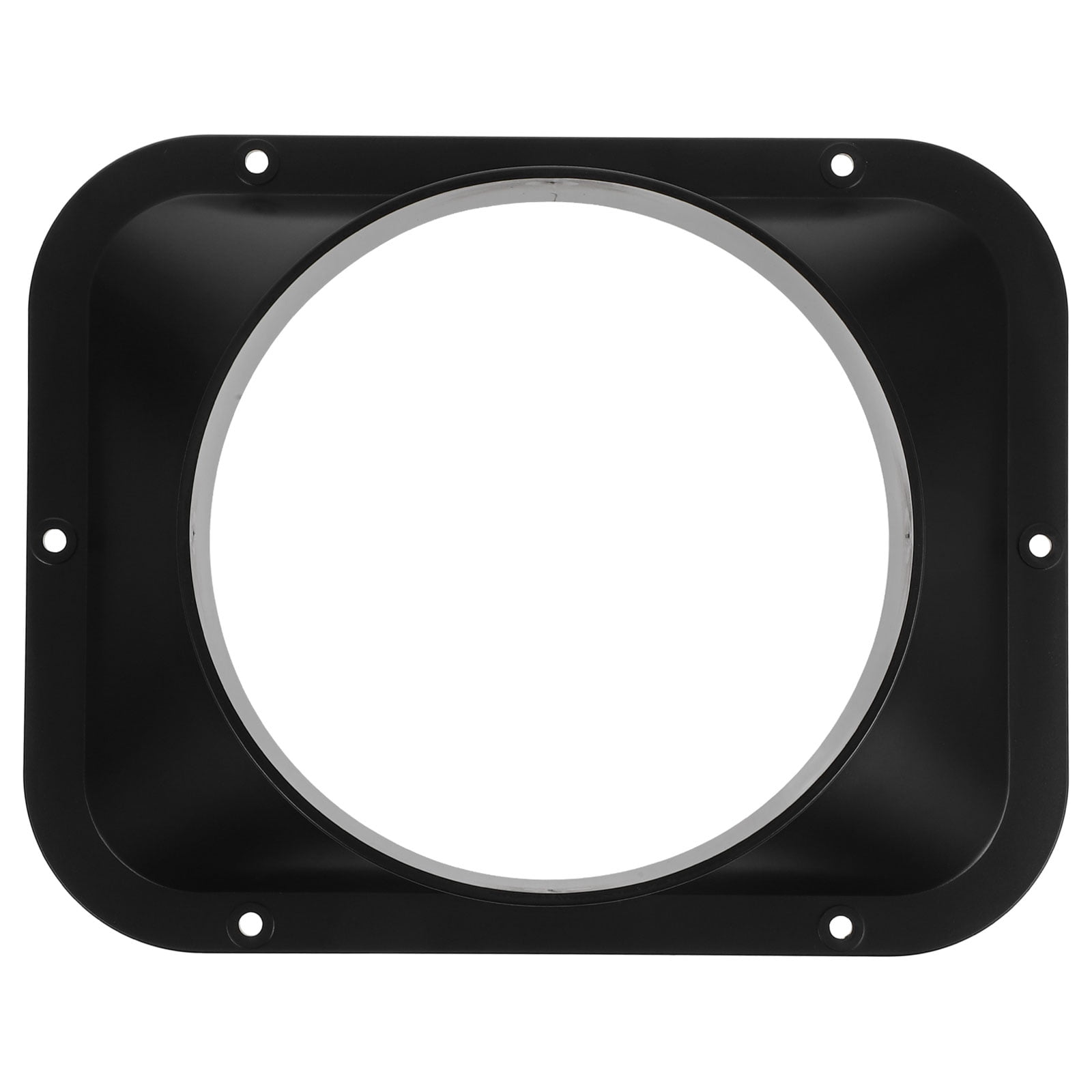 HOMEMAXS Duct Connector Square Flange Plastic Air Outlet Inlet Adaptor ...