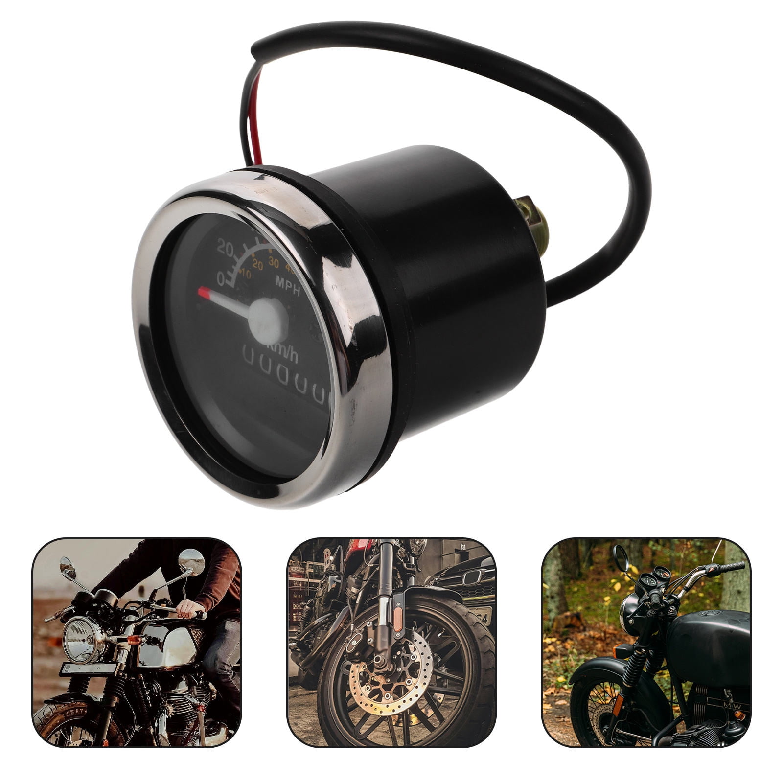 HOMEMAXS Durable Motorcycle Speedometer and Tachometer for Accurate ...