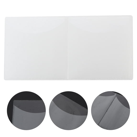 HOMEMAXS Durable PVC Car Windscreen Pass Holder for Parking Permits ...