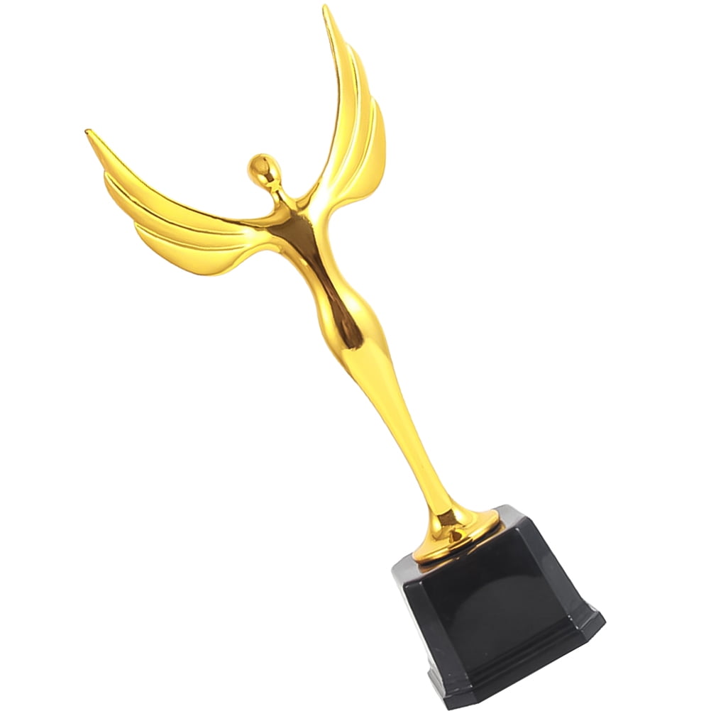 HOMEMAXS Durable Plastic Golden Trophy for Kids and Adults with Premium ...