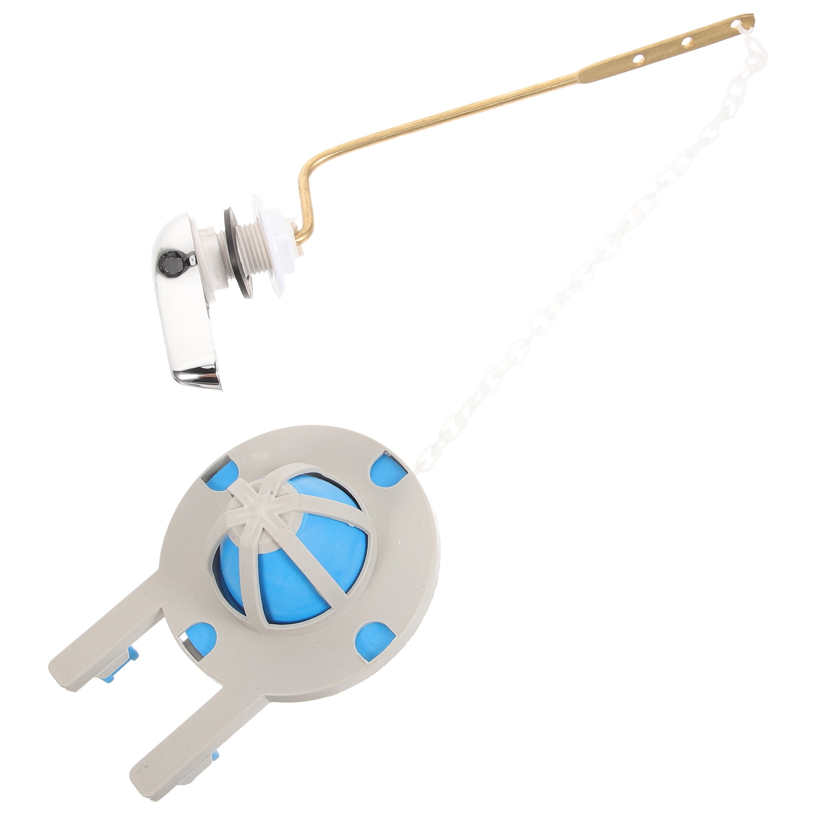 HOMEMAXS Durable Toilet Flapper Replacement Kit with Sturdy Handle for ...