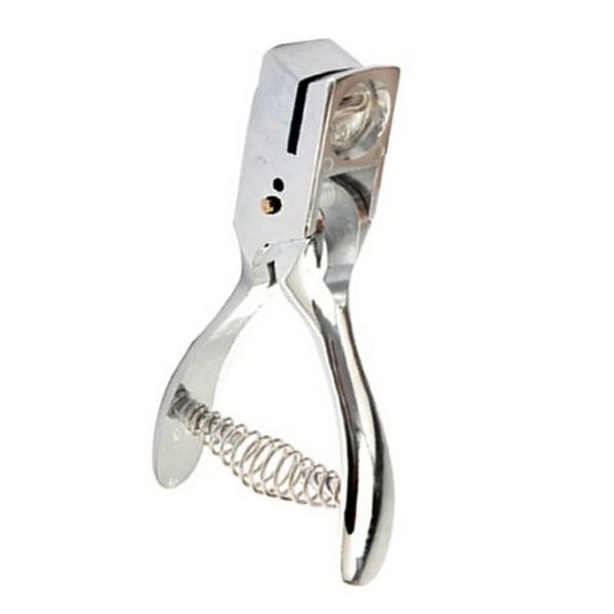 HAMPPLIES Id Card Pvc Hole Puncher Silver 1Pack 5.4x2.8in - Walmart.com