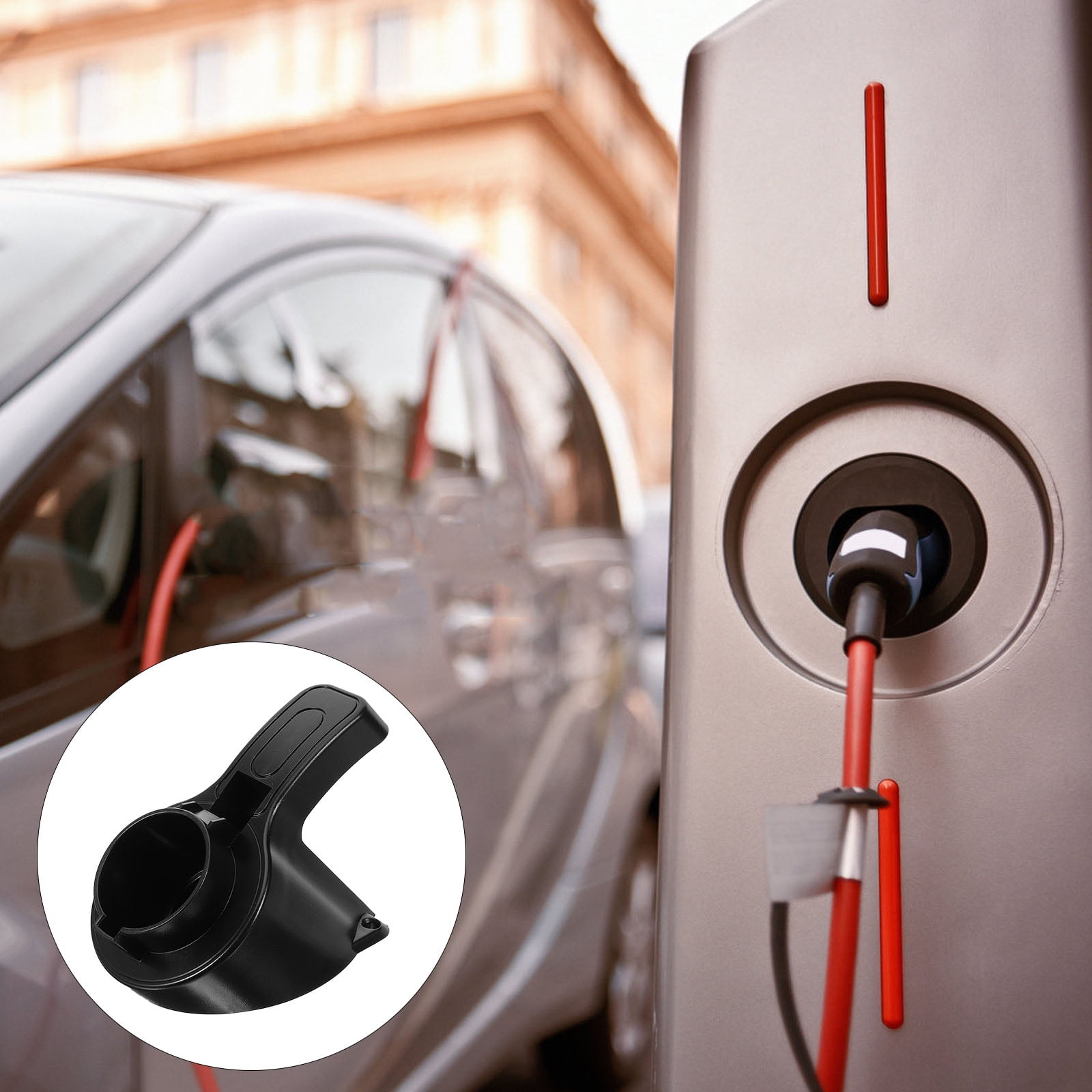 HOMEMAXS EV Charger Holder Wall Mounted Charging Cable Organizer Wall ...