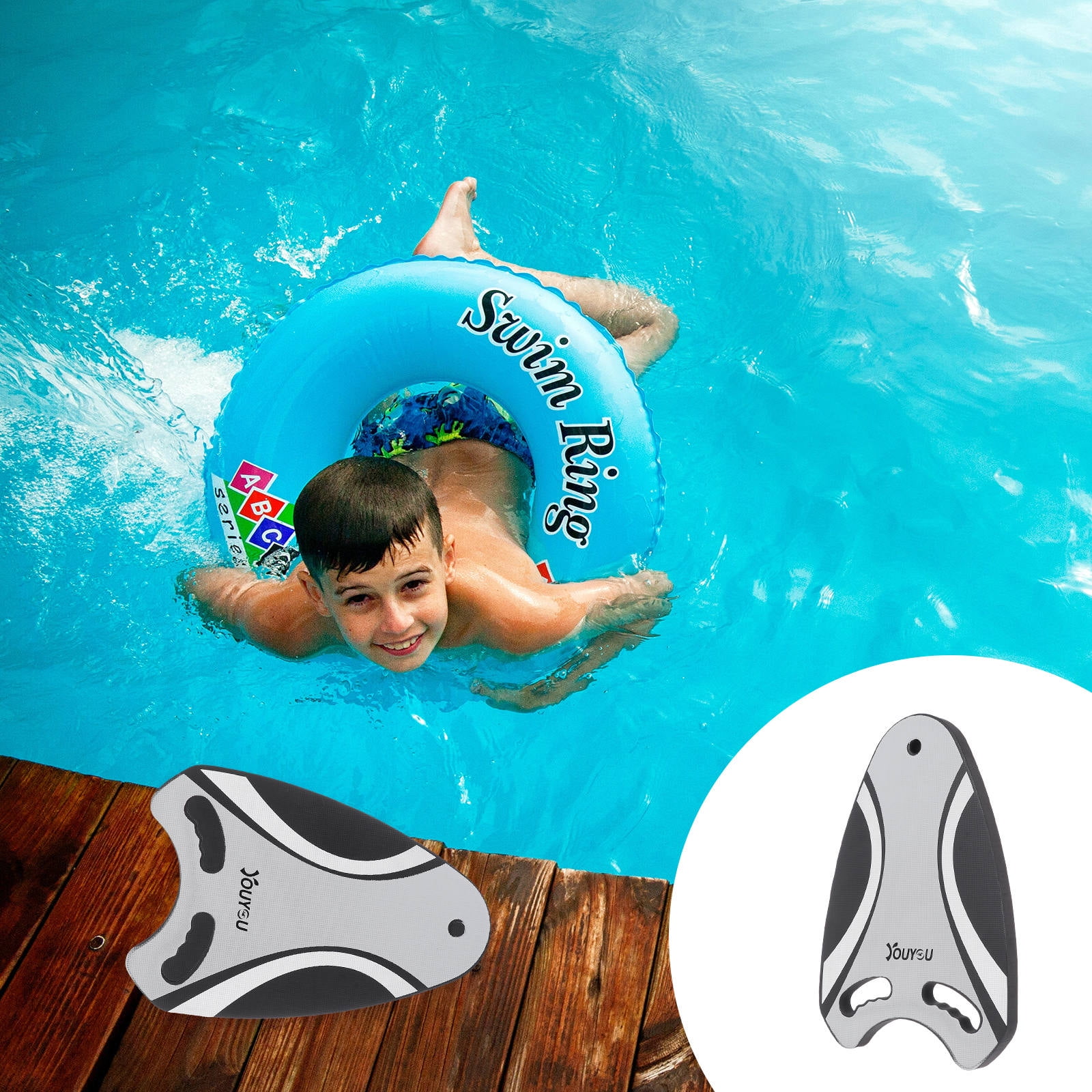 HOMEMAXS EVA Swimming Kickboard for Kids and Adults Perfect for Pool ...