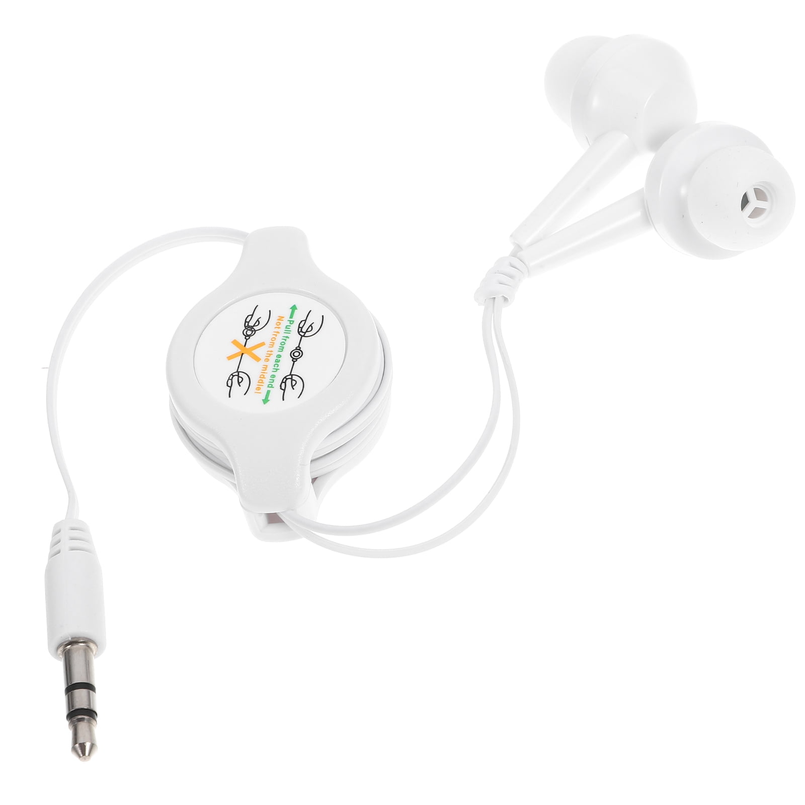 Ear Headphones Plug Plugs Earphones Headset Noise Cancelling White ...