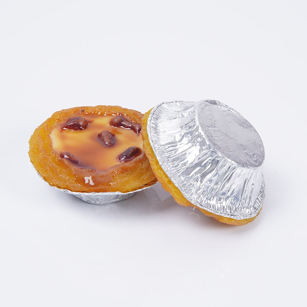 HOMEMAXS Egg Tart Prop Decor for Showcase Display and Photography ...